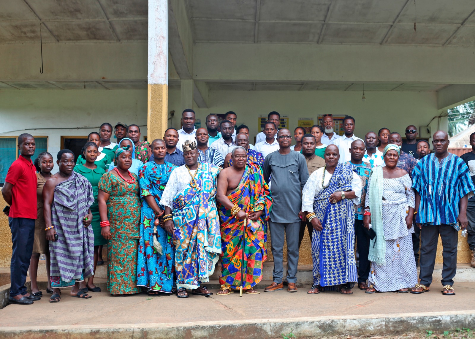 Dzodze Traditional Council visits Health Facilities - Dzodze.Org
